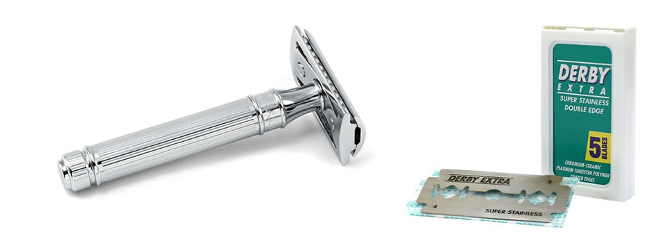 Old School Shaving: Double Edged Safety Razor - Distinctly-Different.com
